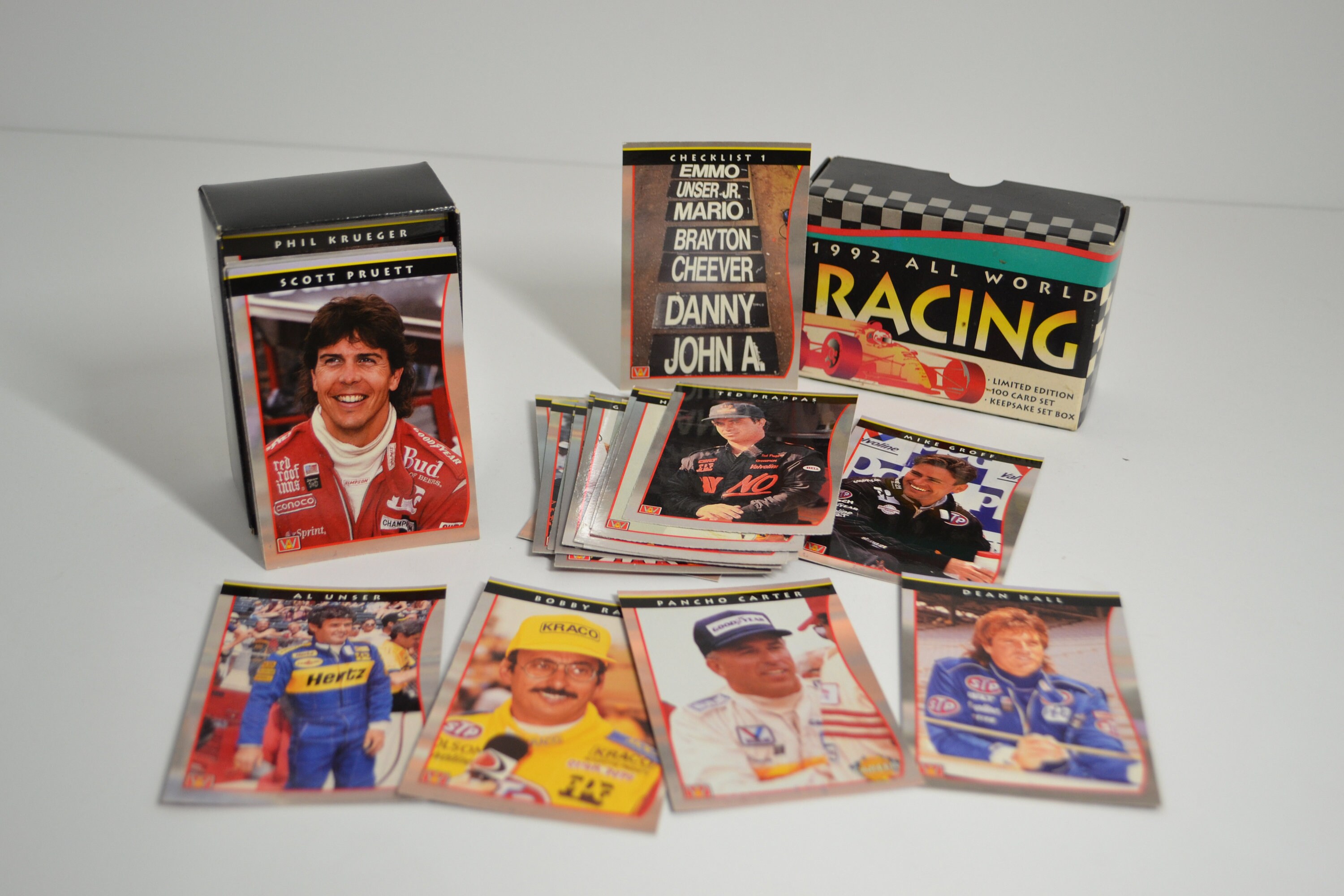 1992 All World Racing Cards - Etsy