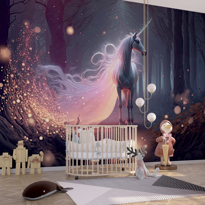 Girls Room Wallpaper - Etsy