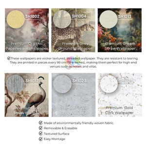 3D White Flowers Tree Wallpaper, Embossed Look Floral Wall Art, 3D ...