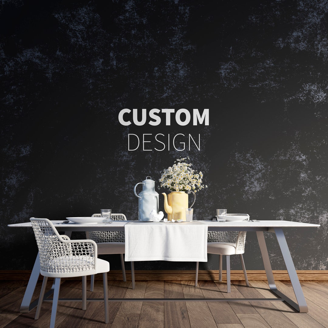 Custom Design Wallpaper, Custom Order Mural, Customizable Wallpaper ...