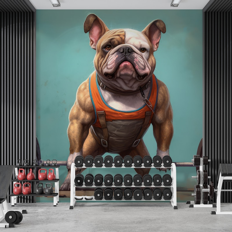 Dog Wall Mural - Etsy