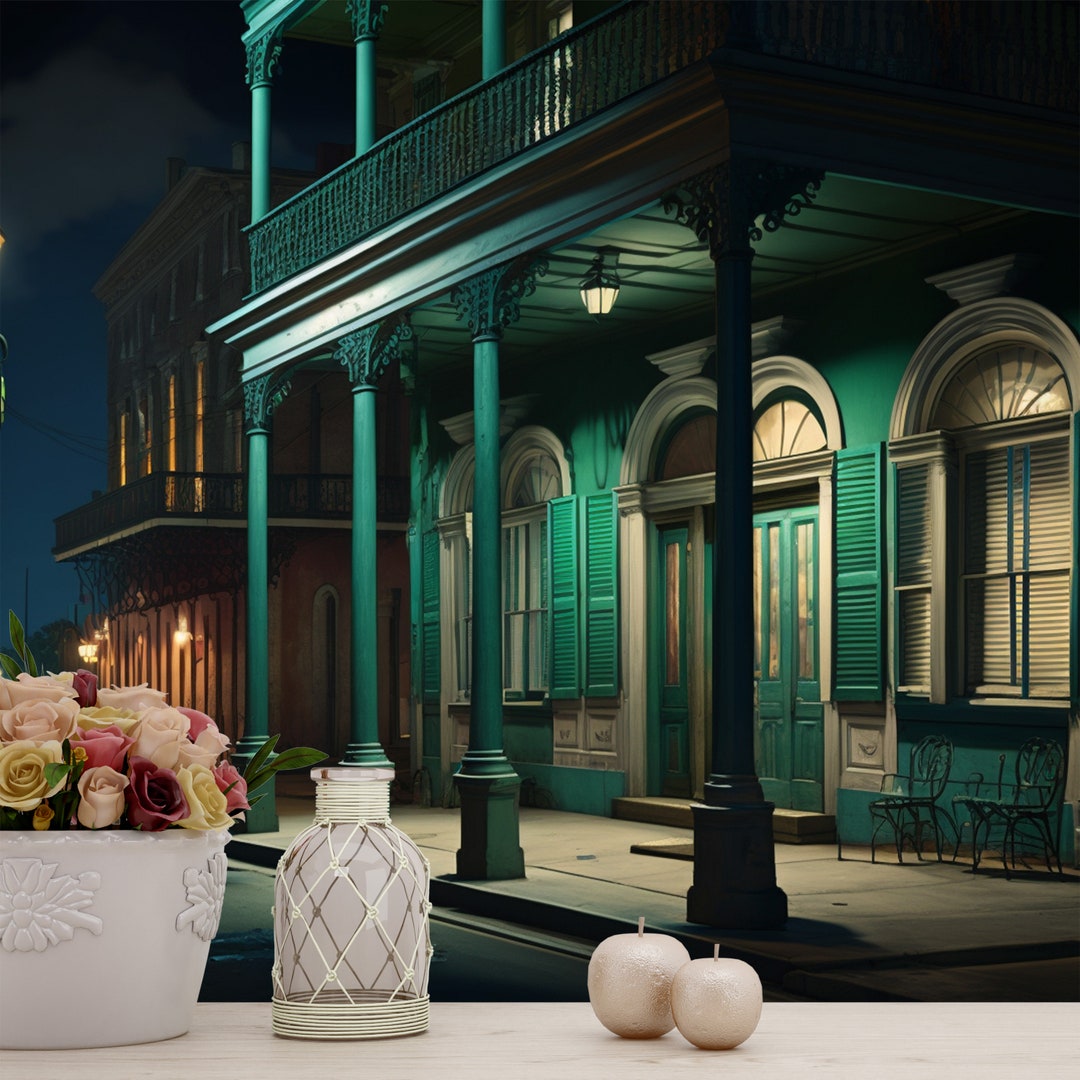 Landscape New Orleans Great City View Wallpaper for Livingroom, Bedroom ...