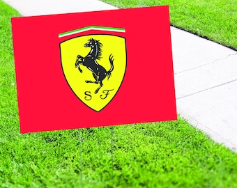 Ferrari Sign Outdoor - Etsy