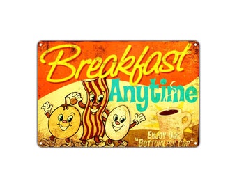 Breakfast Anytime Sign - Etsy