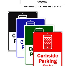 Curbside Order Sign - Etsy