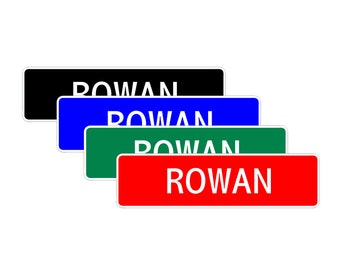 Rowan Aluminum Sign - Etsy