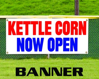 Kettle Corn Banner - Etsy