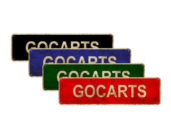 Karts Racing Sign - Etsy