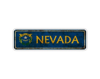 Metal Nevada Sign - Etsy