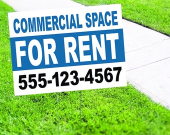 Space for Rent Sign - Etsy