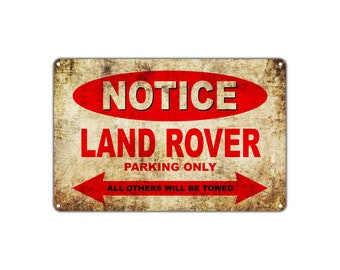 Land Rover Wall Sign - Etsy