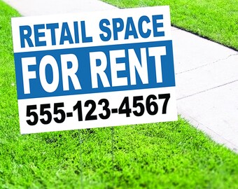 Space for Rent Sign - Etsy