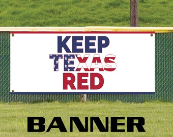Keep Texas Red Sign - Etsy