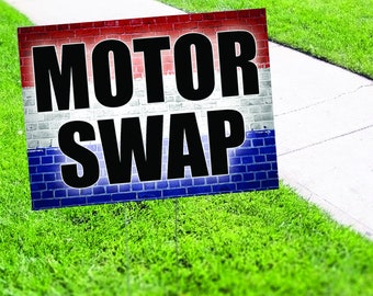 Engine Swap Sign - Etsy