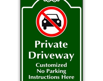 Private Road Sign - Etsy