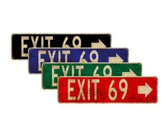 Route 69 Sign - Etsy