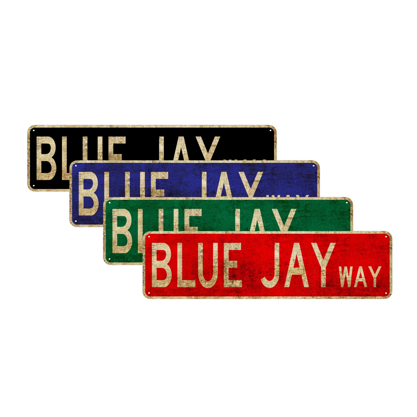 Blue Jay Way Street Sign Retro Rustic Vintage Novelty for - Etsy