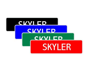 Skyler Parking Sign - Etsy