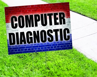 Computer Yard Sign - Etsy