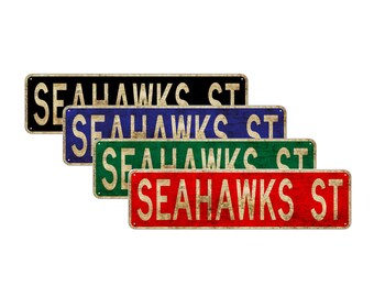 Seahawks Metal Sign - Etsy