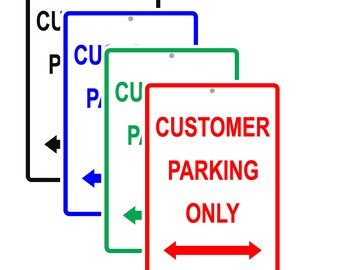 Customer Notice Sign - Etsy