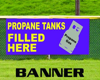 Propane Tanks Banner - Etsy