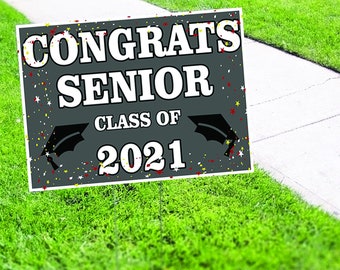 Senior Year Yard Sign - Etsy