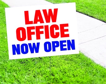 Law Firm Outdoor Sign - Etsy