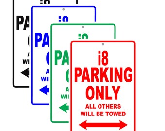 Bmw I8 Car Sign - Etsy