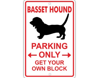 Metal Basset Sign - Etsy