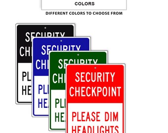 Military Checkpoint - Etsy