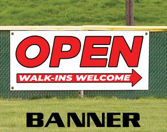 Open Walk Ins Sign - Etsy