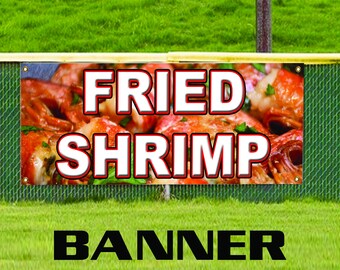 Fried Shrimp Banner - Etsy