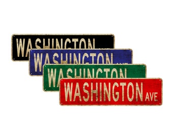 Metal Washington State Sign - Etsy