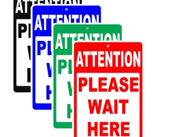 Office Please Wait Sign - Etsy