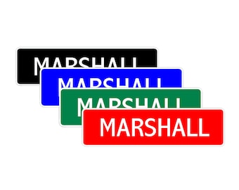 Marshall Metal Sign - Etsy