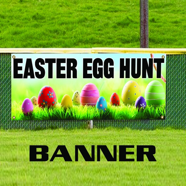 Easter Egg Banner - Etsy