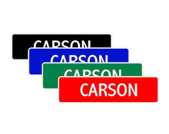 Carson Street Sign - Etsy