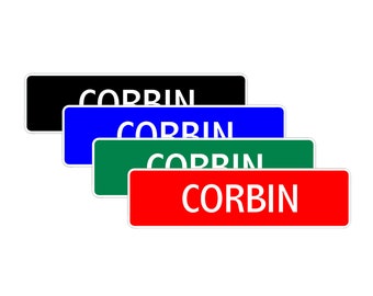 Corbin Street Sign - Etsy