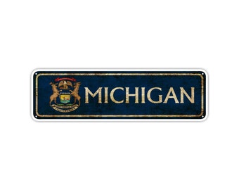 Michigan Home Sign - Etsy