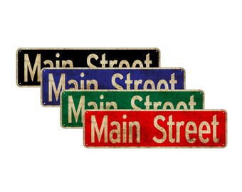 Main Street Sign - Etsy