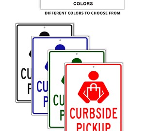 Curbside Order Sign - Etsy