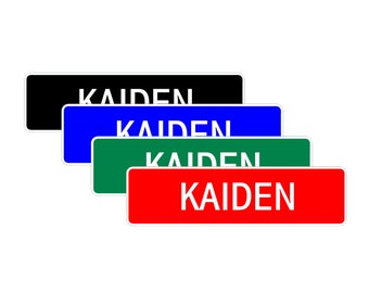 Kaiden Name Sign - Etsy