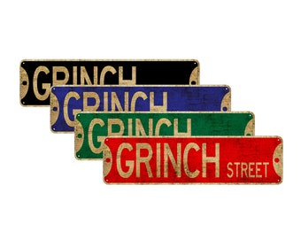 Grinch Street Sign - Etsy