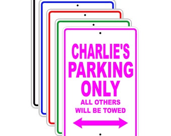 Charlie Name Plate - Etsy