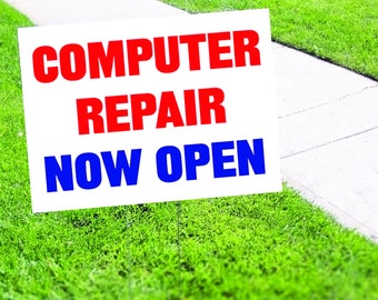 Computer Yard Sign - Etsy