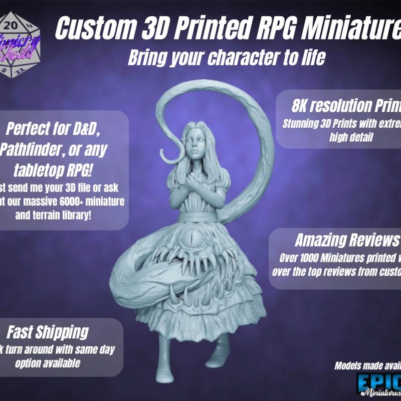 Custom Heroforge Miniature - Etsy