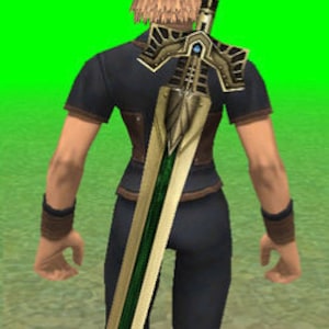 Ragnorak Great Sword Dark Knight Warrior Palad Final Fantasy 11 FFXI ...