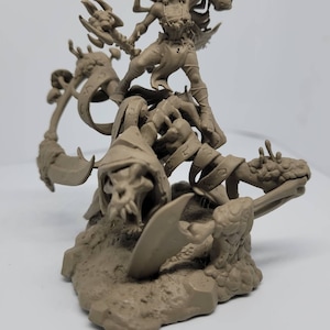 Custom 3D Printed RPG Miniatures: High-detail Personalized Figurines ...