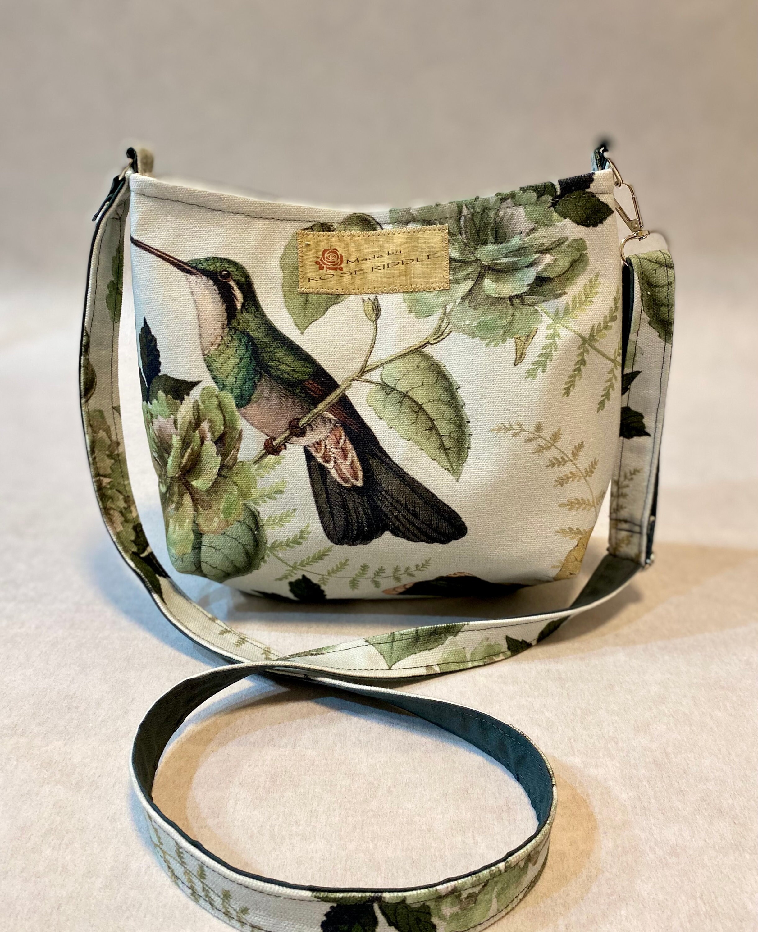 Shoulder Cross Body Bucket Bags Handmade Canvas Fabric - Etsy Australia